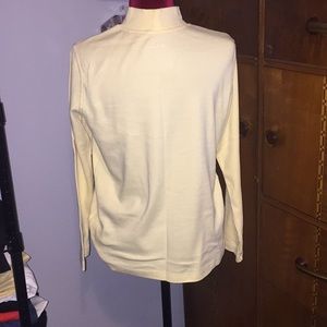 Blair | Tops | Blair Mock Turtle Neck Size Small Light Yellow | Poshmark